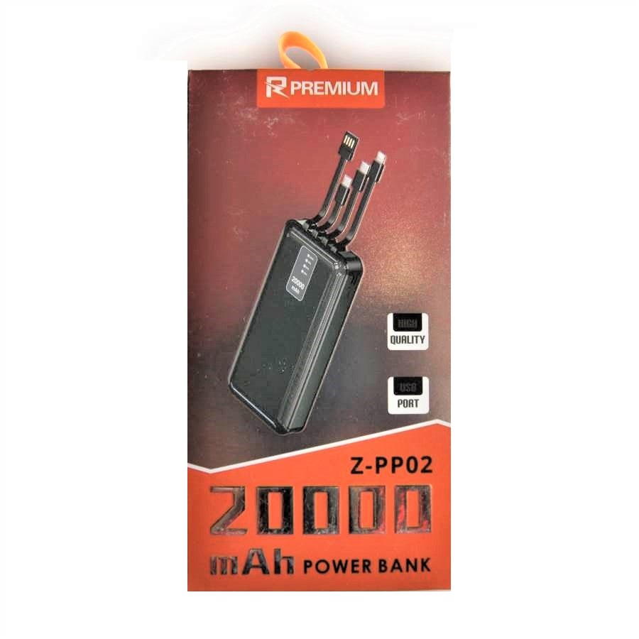 Aldeepo Power Bank 20000 MAH - Z-PP02