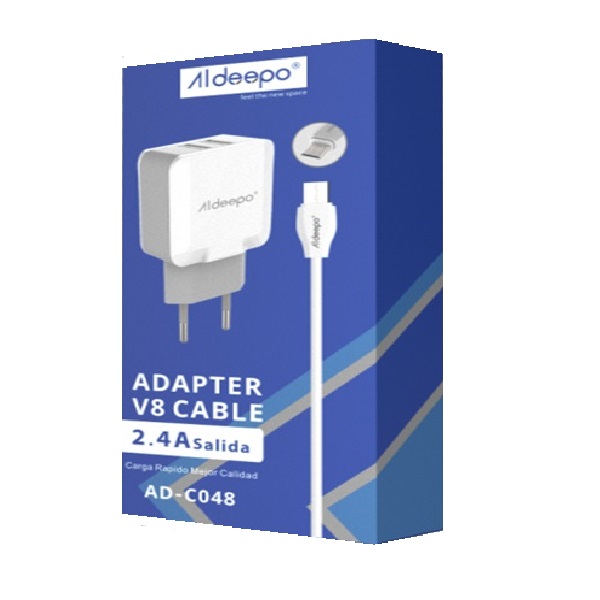ALDEEPO-2U CHARGER-AD-C048-WHITE