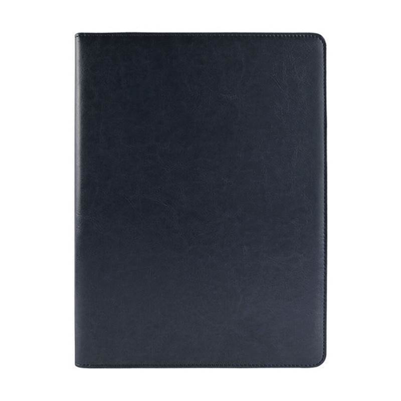 Black leather file folder - 1pcs