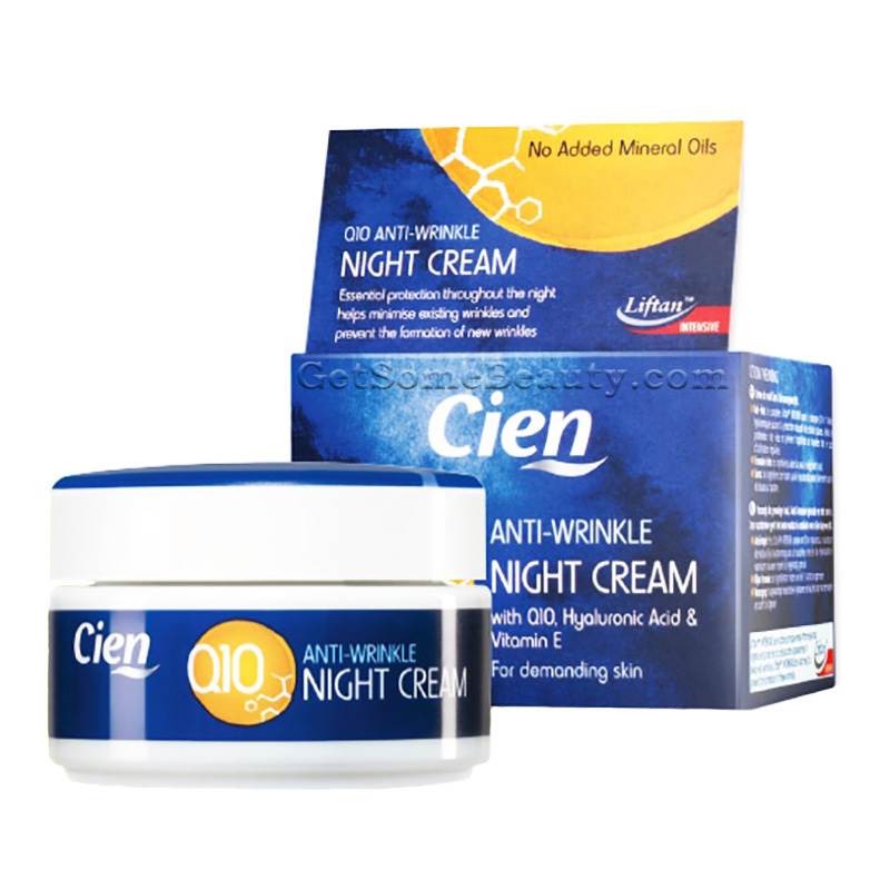 Cien Q10 Anti Wrinkle Night Cream - 50ml