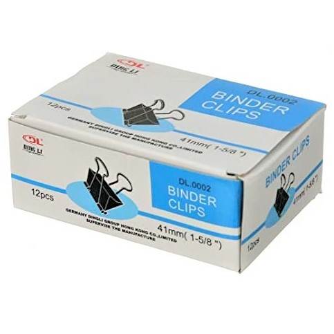 DL Binder Clips-32mm-12 pcs