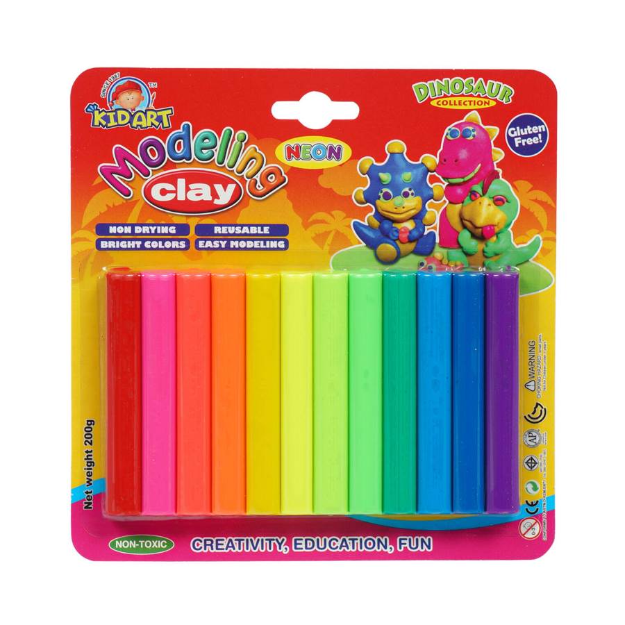 Modeling clay box 10 colors - 1pcs