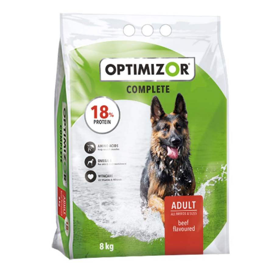 Optimizor Complete Adult beef Flavored 8Kg