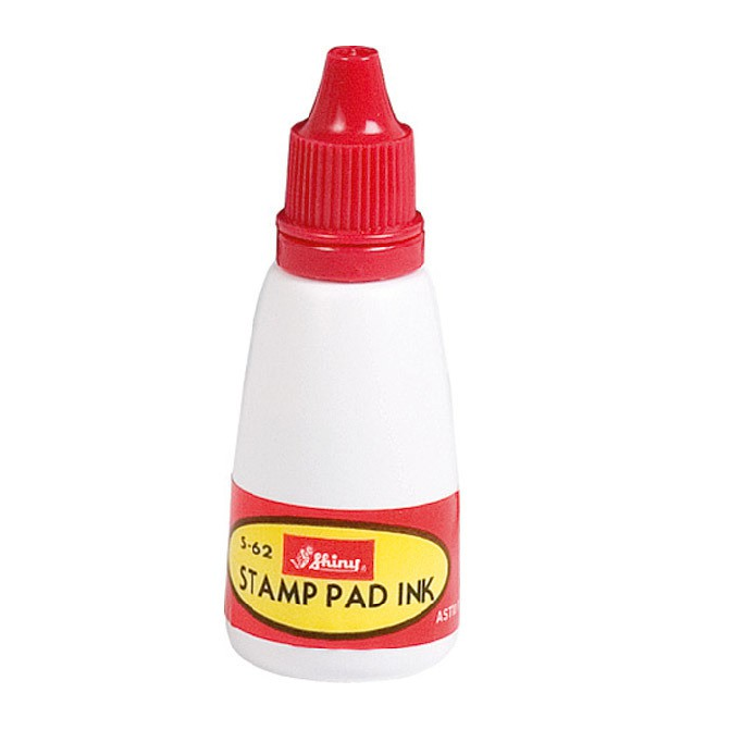 Shine Red stamp ink 28ml - 1pcs