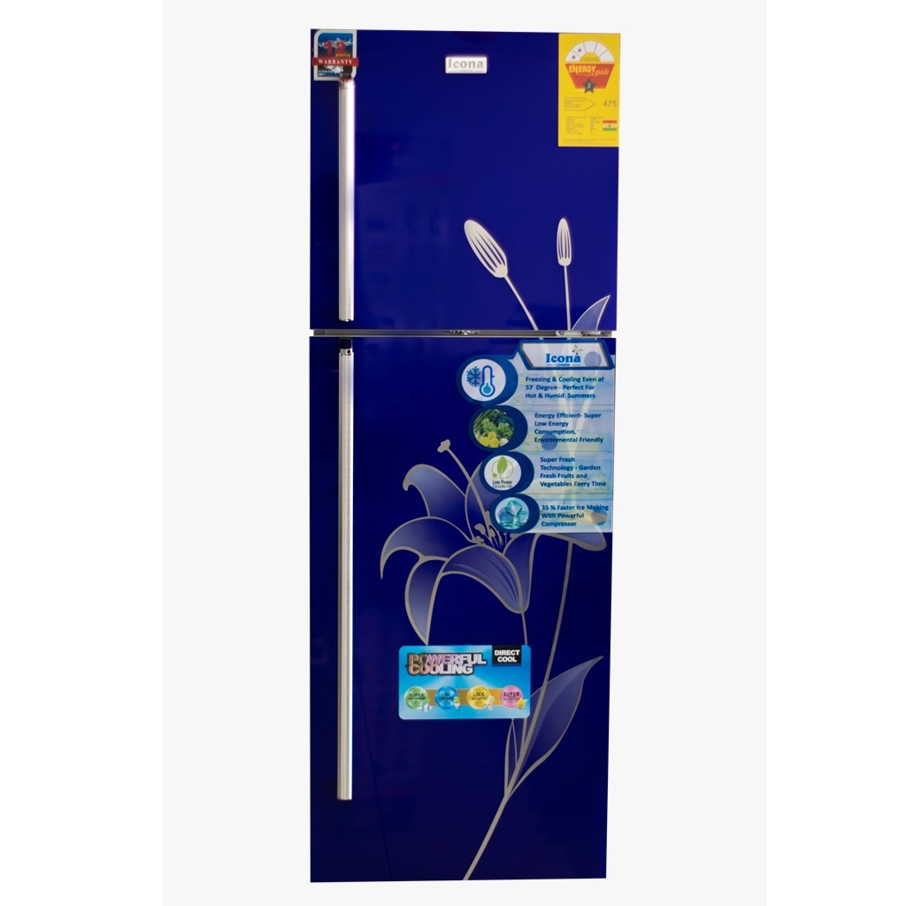 Icona Double Door Refrigerator Powerful Direct Cooling & different ...