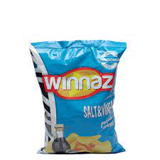 Winnaz Salt & Vinegar Potato Crisps 125g